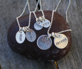 Personalized Hand-Stamped Jewelry HAND-CRAFTED JEWELRY, ACCESSORIES ...